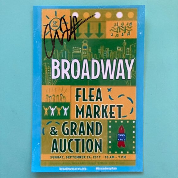 Autograph | Other | Akron Watson Broadway Flea Market Signed Photo 4x6 ...